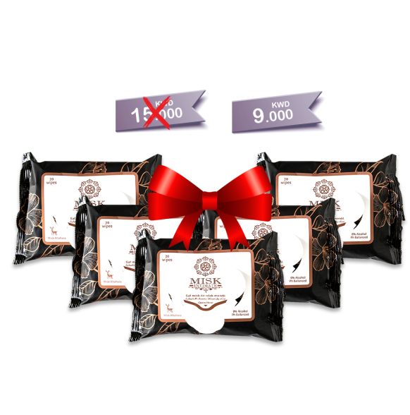 Offer 5 pieces of Misk wipes – Beautika